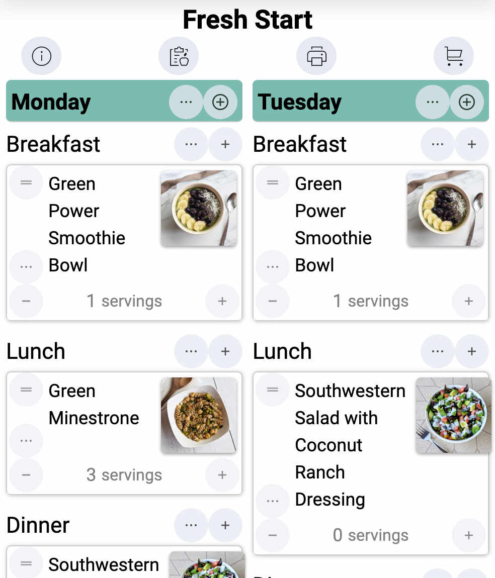 Health My Lifestyle Meal Planner – Customizable Plant-Based Meal Planner