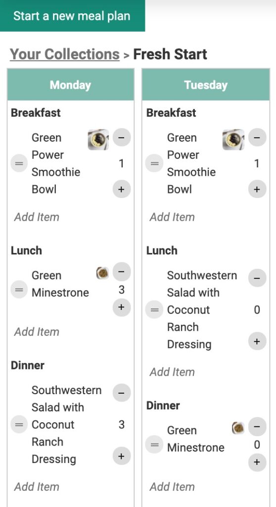 Health My Lifestyle Meal Planner – Customizable Plant-Based Meal Planner